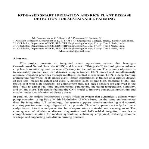 IOT-BASED SMART IRRIGATION AND RICE PLANT DISEASE DETECTION FOR SUSTAINABLE FARMING.docx