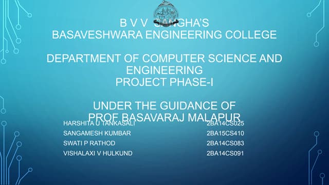 Smart Water Management System using Internet of Things (IoT) | PPTX