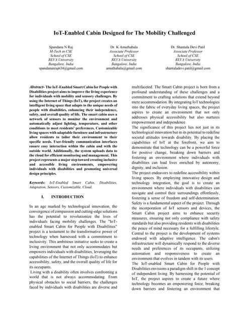 Enhanced Baby Monitoring: IoT-driven Smart Cradle System | PDF ...