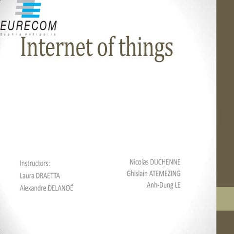 The Internet of Things | PPT