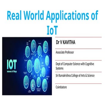 The Power of IoT:Connecting the World One Device at a Time | PPTX