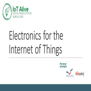 Lecture 2 - Electronics for the Internet of Things | PPT