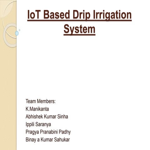 Iot Based Drip Irrigation.pptx