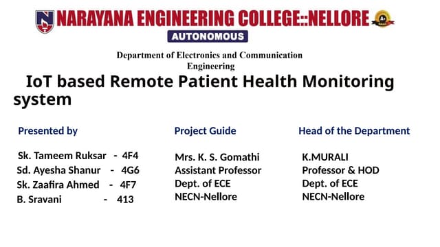 Smart Health care Monitoring using Arduino.pptx