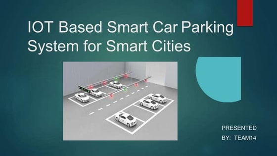 Accessible Car Parking System with IoT | PDF