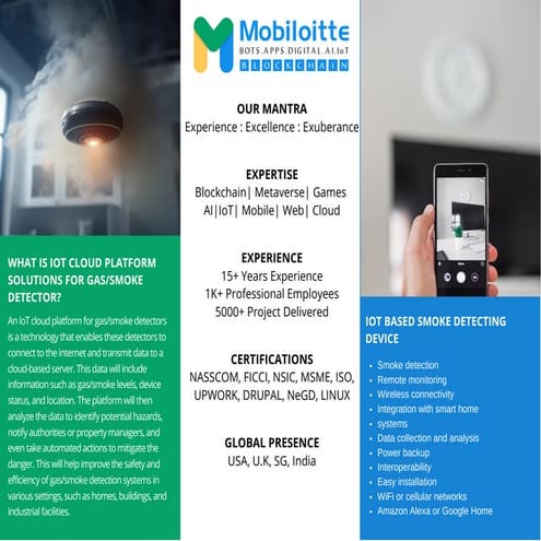 IoT Based Smoke Detecting Device Service | PDF