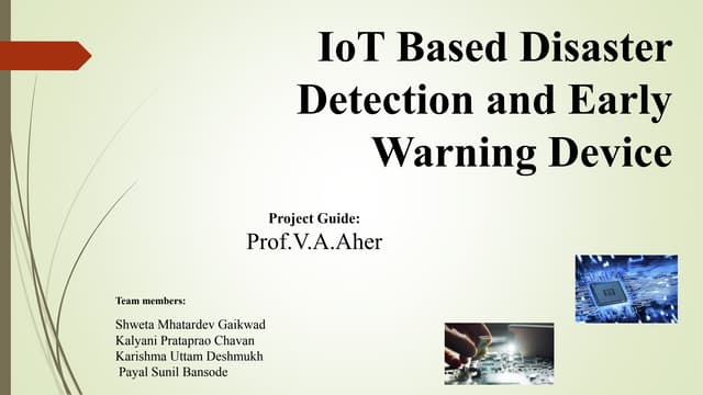 FLOOD MONITORING AND ALERTING SYSTEM | PDF