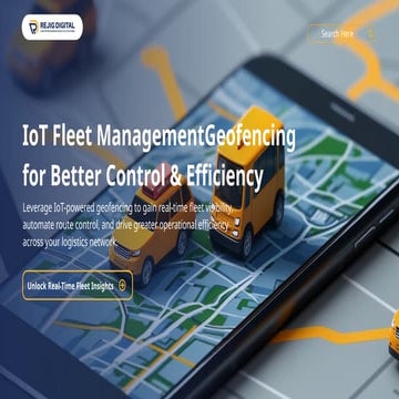 IoT Fleet Management Geofencing for Better Control & Efficiency | PPTX
