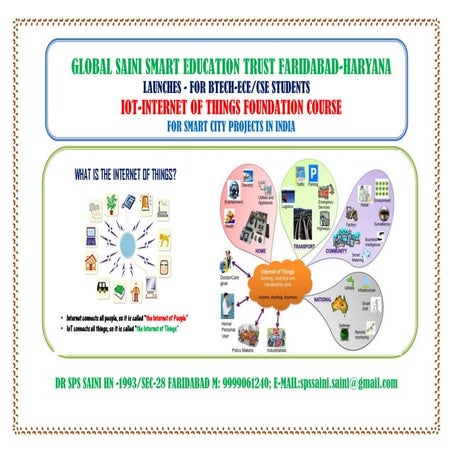 Iot foundation course | PDF