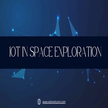 Internet of things in Space Exploration. | PDF