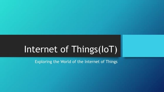 Sensors_in_IoT.pptx Inter net of things best Explanatiom | PPT