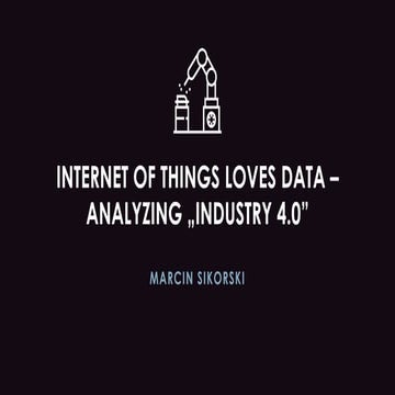 IoT Loves Data | PPT