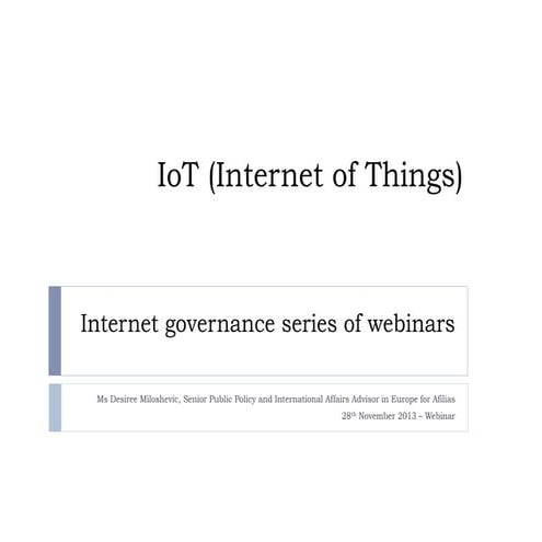 Ethics_Internet of Things | PDF