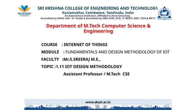 Chapter 5 IoT Design methodologies | PDF