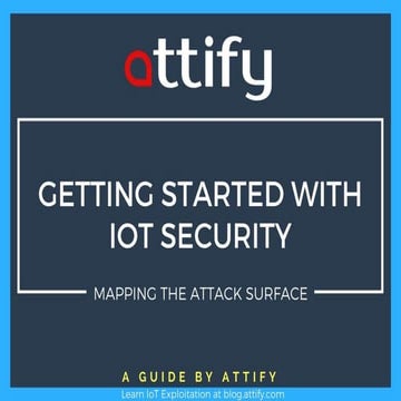 Getting started with IoT Security | PPT