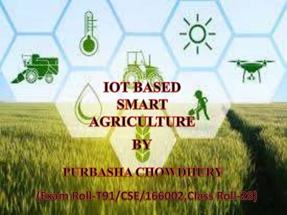 Smart farming ppt. | PPTX | Agriculture | Industries