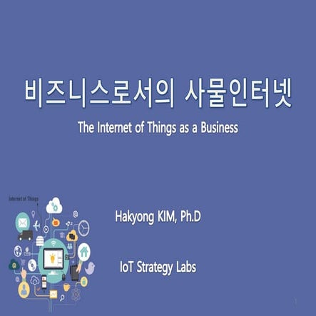 Internet-of-Things as a Business : 6 IoT Business Strategies | PDF