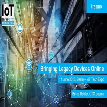 Bringing Legacy Devices Online | PPT