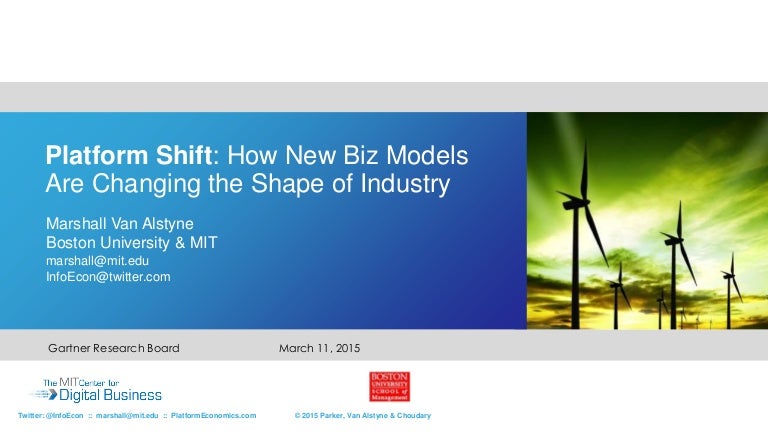 Platform Shift: How New Business Models Are Changing the Shape of Ind…