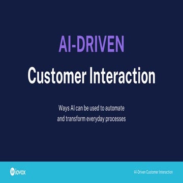 Ryan Gallagher, CEO of iovox, at PPW Barcelona 2024 | PPT