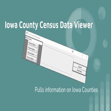 Iowa county census data viewer | PPT