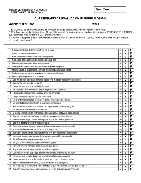 Lista de evaluación de habilidades sociales | PDF