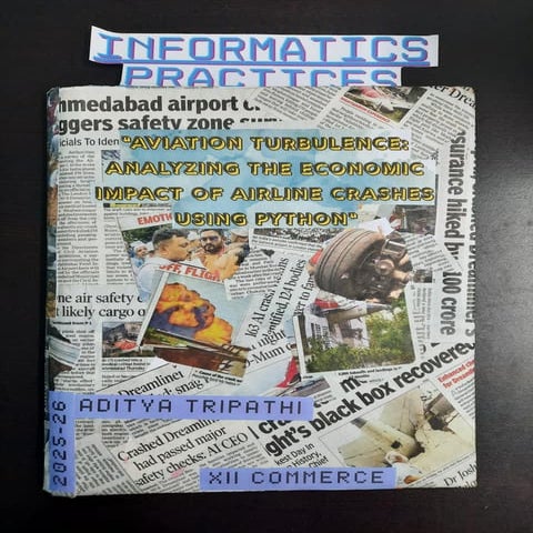 CLASS 12 IP PROJECT (Aviation Insights - Using Python & Pandas) | PDF