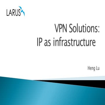 IP as Infrastructure | PPT