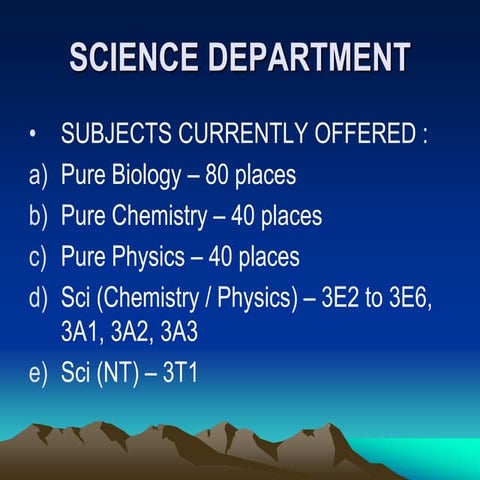 IP Briefing 2009 Science | PPT