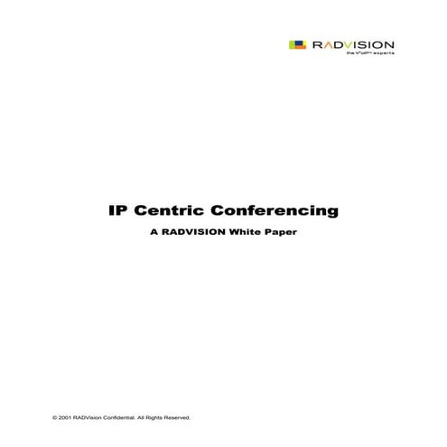 Ip Centric Conferencing Ip Centric Conferencing Ip Centric Pdf