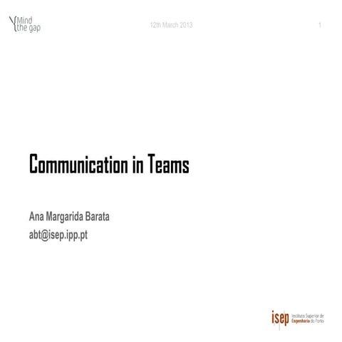 Principles of effective communication | PDF