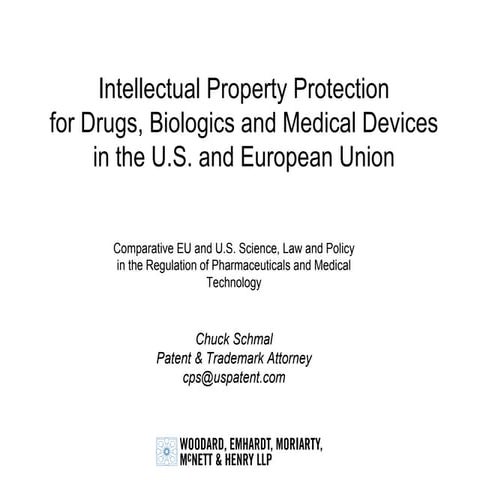 IP Protection-for-drugs-biologics-and-medical-devices-useu-ip ...