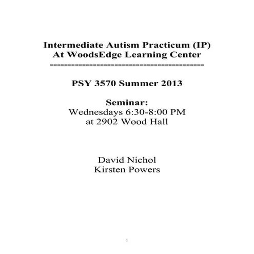 Ip.summer13.syllabus | DOCX