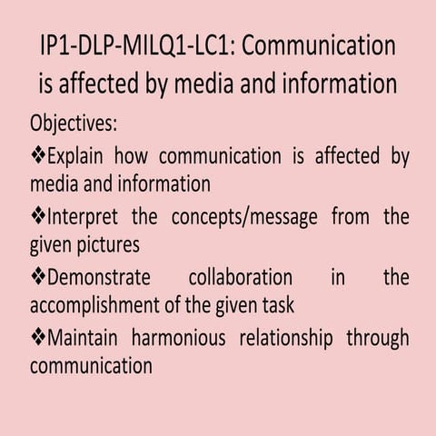 IP1-DLP-MILQ1_LC1 Communication is affected by media and information.pptx