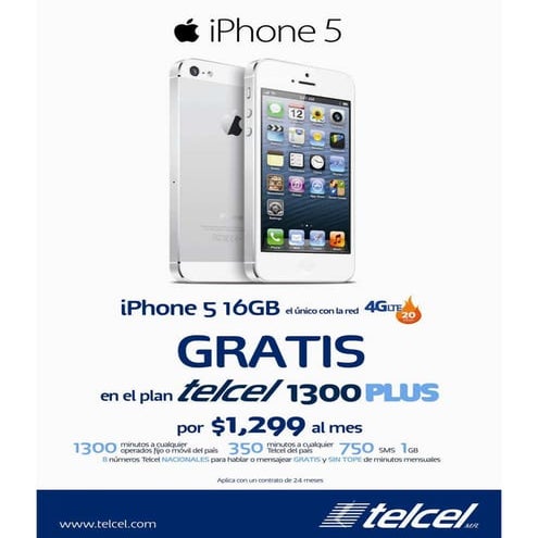 Hoja r2 planes telcel plus | PDF
