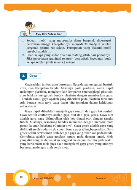 Ipa8 kd2-konsep gerak | PDF