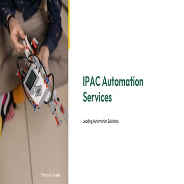 PLC Programming Services By IPAC Automation | PPT