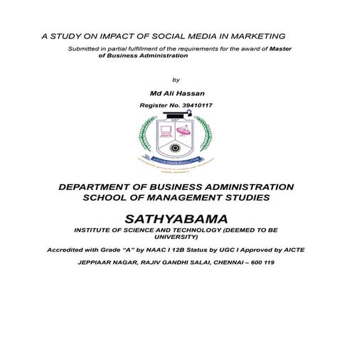 ipacct of social media in marketing.docx