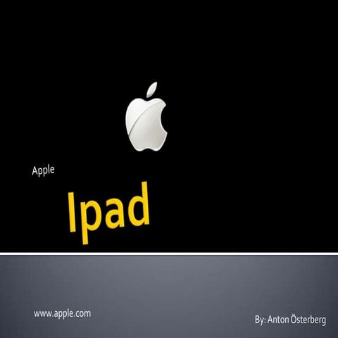 Ipad presentation | PPTX