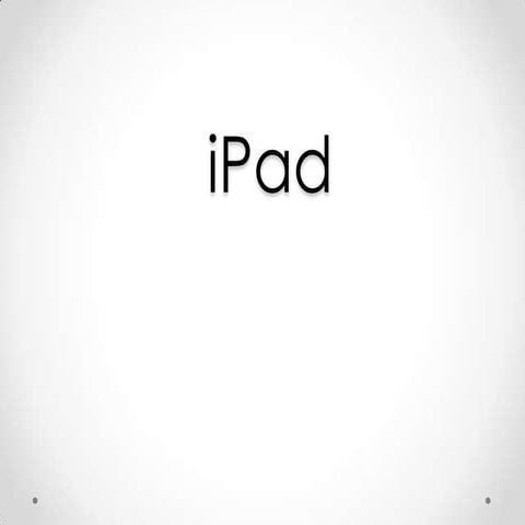 Ipad | PPT