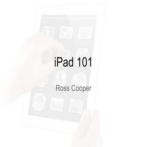 iPad 101 | PPT