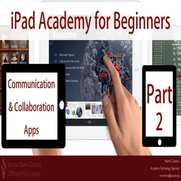 iPad Academy for Beginners Part 2 | PDF | Internet for Beginners | Internet