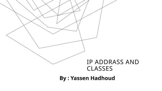 Ip address presentation | PPTX