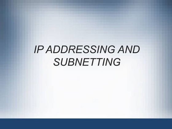 Subnetting Flsm And Vlsm With Examples Pptx Computer Networking Computing
