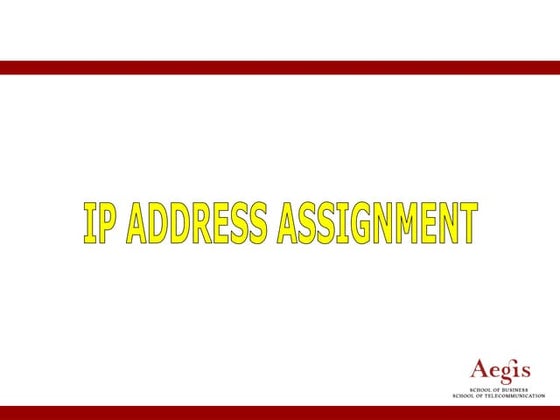 Basics of IP Addressing | PPTX | Internet | Computing