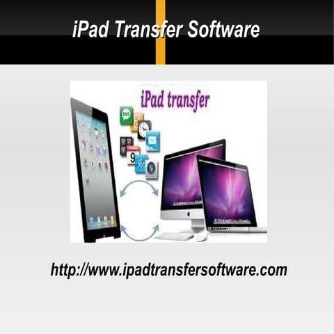 iPad Transfer Software | PPT