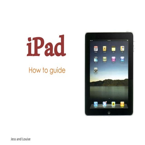 iPad Training Presentation - ET5063 | PPTX