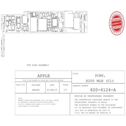 iPad mini 1 full Schematic Diagram | PDF