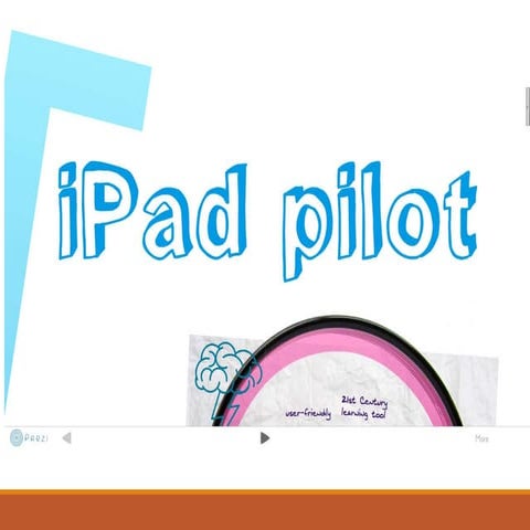 Ipad pilot project | PPTX | Tablets and E-readers | Consumer Electronics