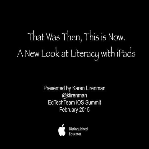 iPad 101 Presentation